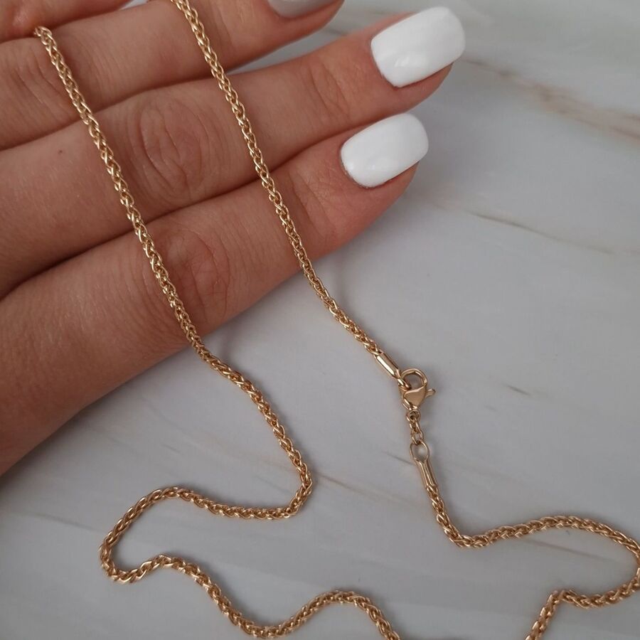 Paauksuotos medicininio metalo grandinėlės.Papuošalai M.D ...